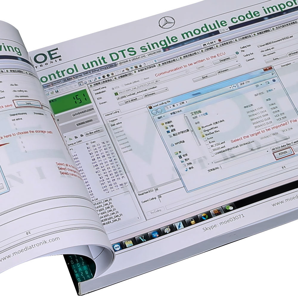 DTS MONACO Super Engineer System Training Book by Moe Diatronic ...